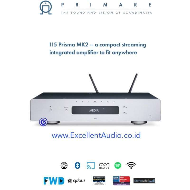 Jual Primare i15Mk2 stereo amplifier tidal Spotify streamer network player di Seller Excellent ...