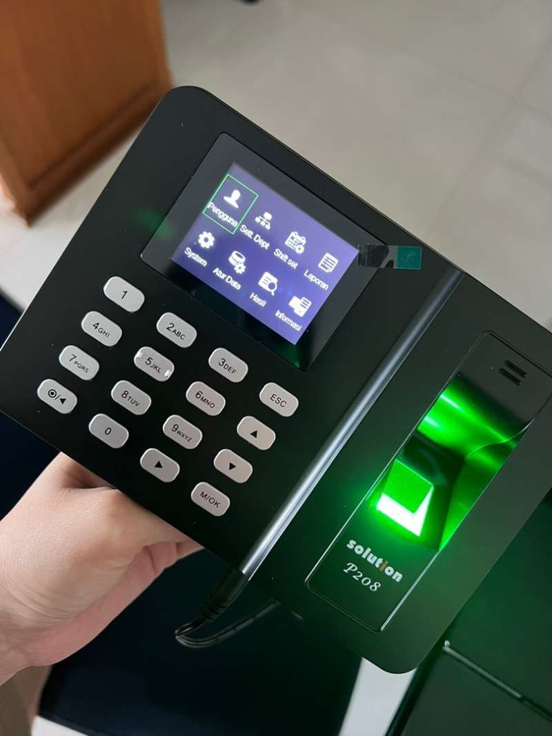Jual Fingerprint Solution P208 USB / Mesin Alat Absensi Sidik Jari Di ...