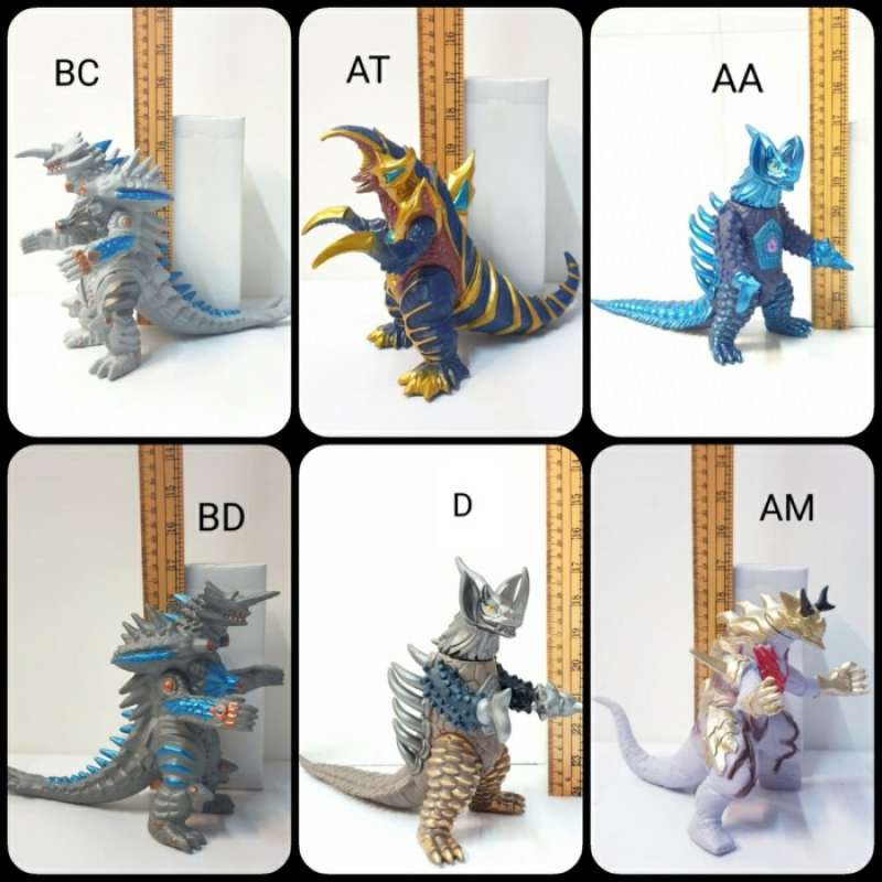 Jual Action Figure Ultraman Monster kaiju godzilla figur mainan di ...