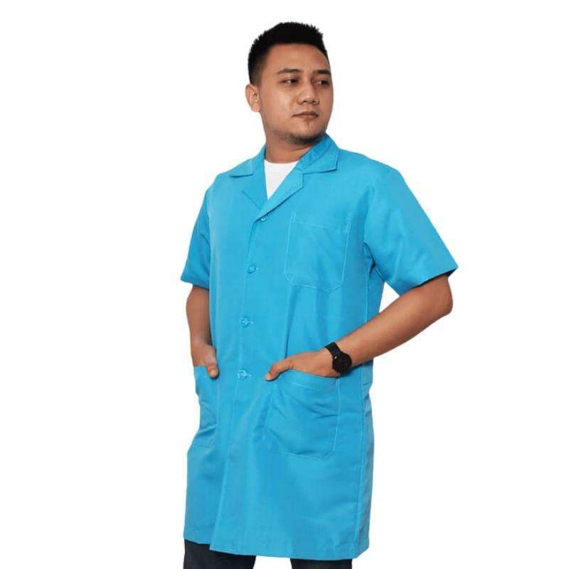 Jual Jas Laboratorium Seragam Lab Baju Praktek Klinik Pria Wanita ...