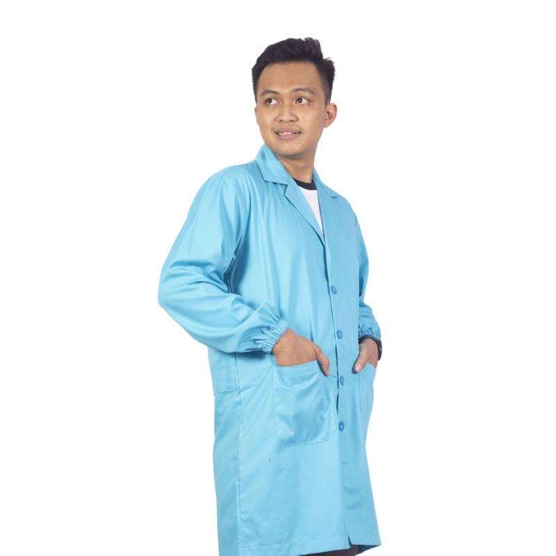 Promo Jas Laboratorium Seragam Lab Baju Praktek Klinik Pria Wanita ...