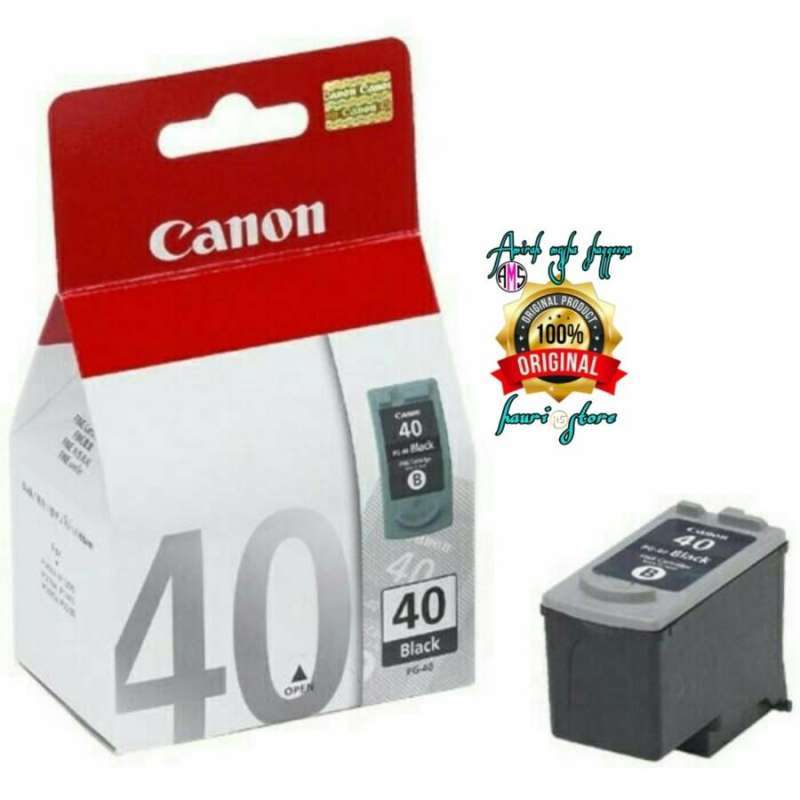 Jual Tinta cartridge canon PG-40 black original di Seller Hauri Store ...