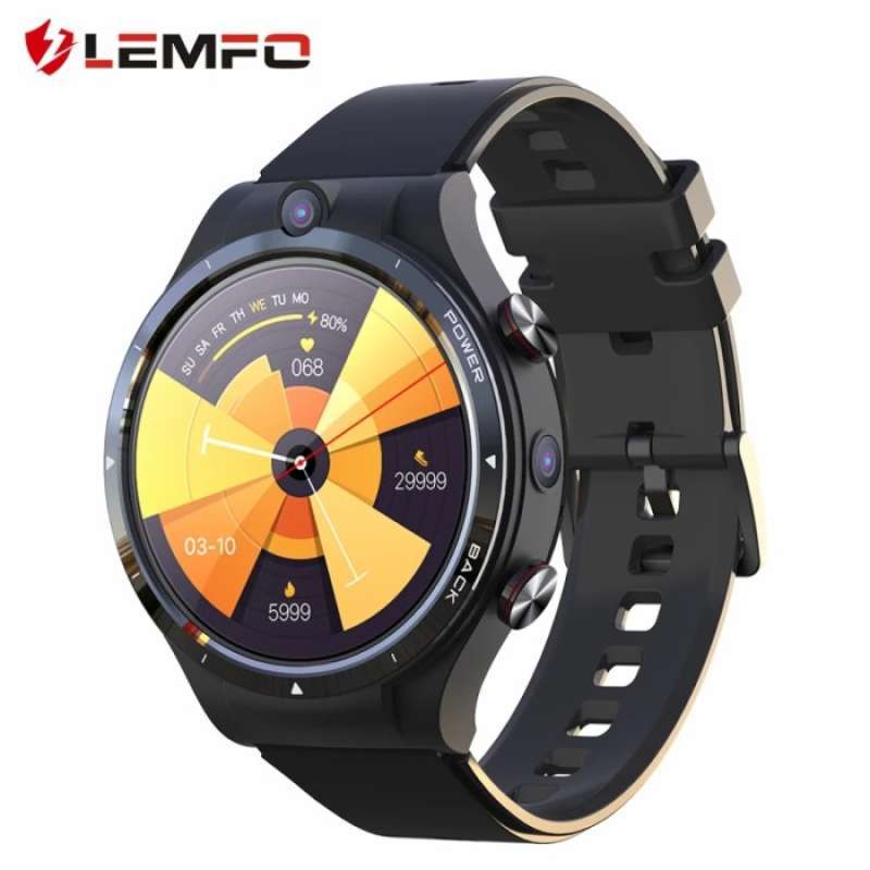 Jual Lemfo LEM15 4G LTE 4/128GB Smartwatch Phone Android 10.7 Dual ...