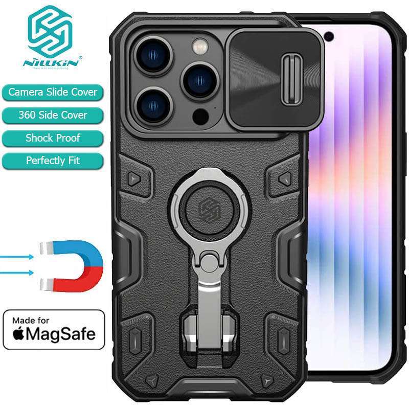 Jual Nillkin Camshield Armor Mag Case iPhone 14 Pro - Casing Original ...