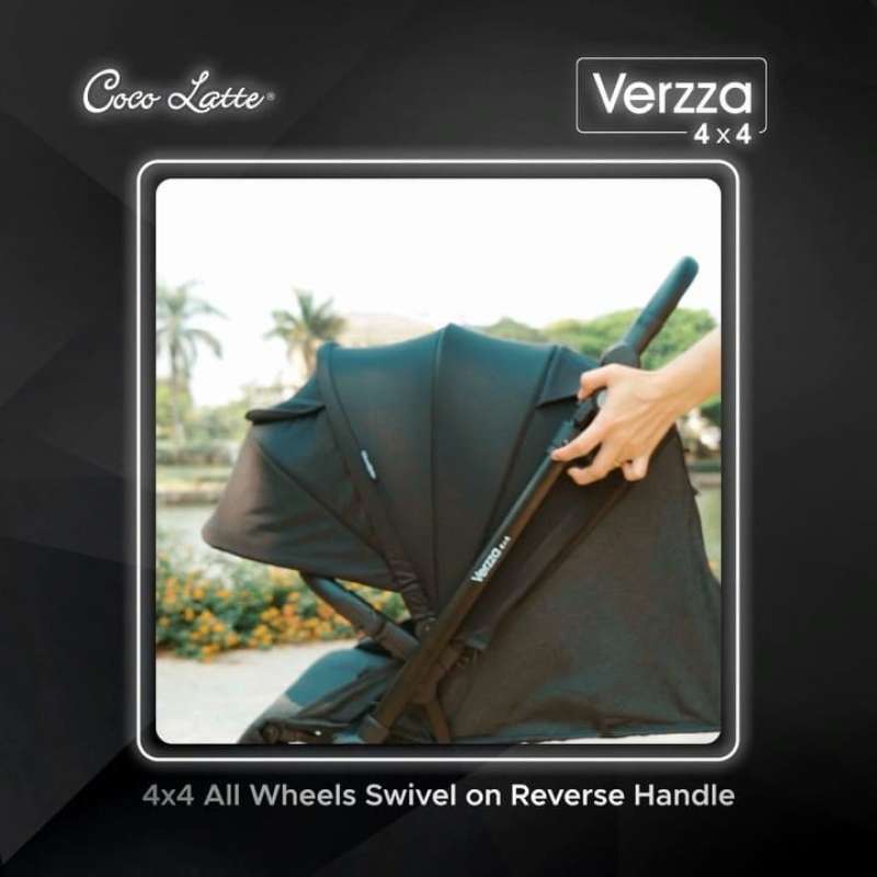 Jual Cocolatte Cl21208 Verzza 4x4 Stylish Compact Stroller Di Seller Tw ...