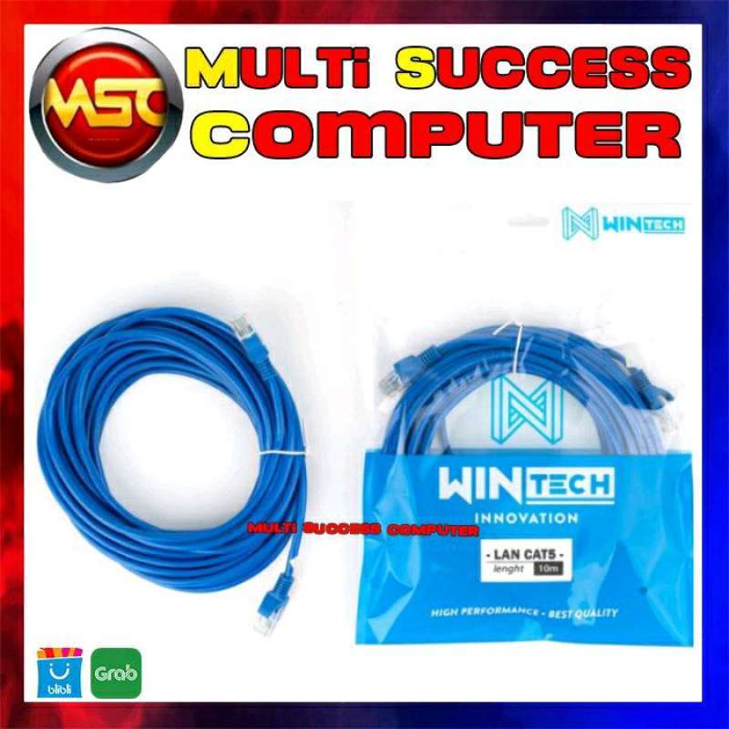 Jual Kabel Lan Cat 5 Wintech 10 M Di Seller Multi Success Computer - Mabar, Kota Medan | Blibli
