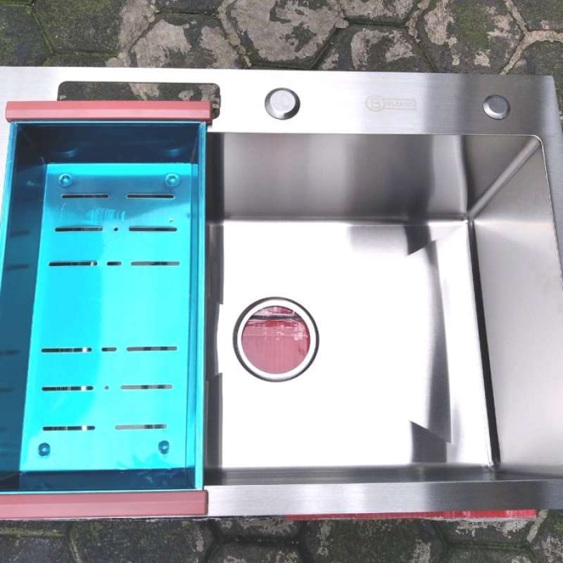 Promo kitchen zink Bolzano 6045 bak cuci piring 1 lobang Diskon 23% di ...