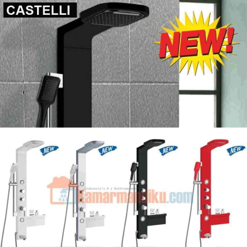 Jual Castelli Rain Shower Air Terjun Water Jet Spa Set Lengkap 127604 ...