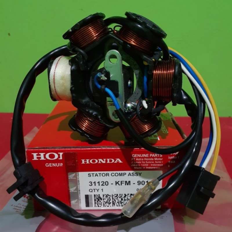Jual Spull Spul Stator Assy Motor Honda Supra Fit New Baru Legenda Revo KFM di Seller ...