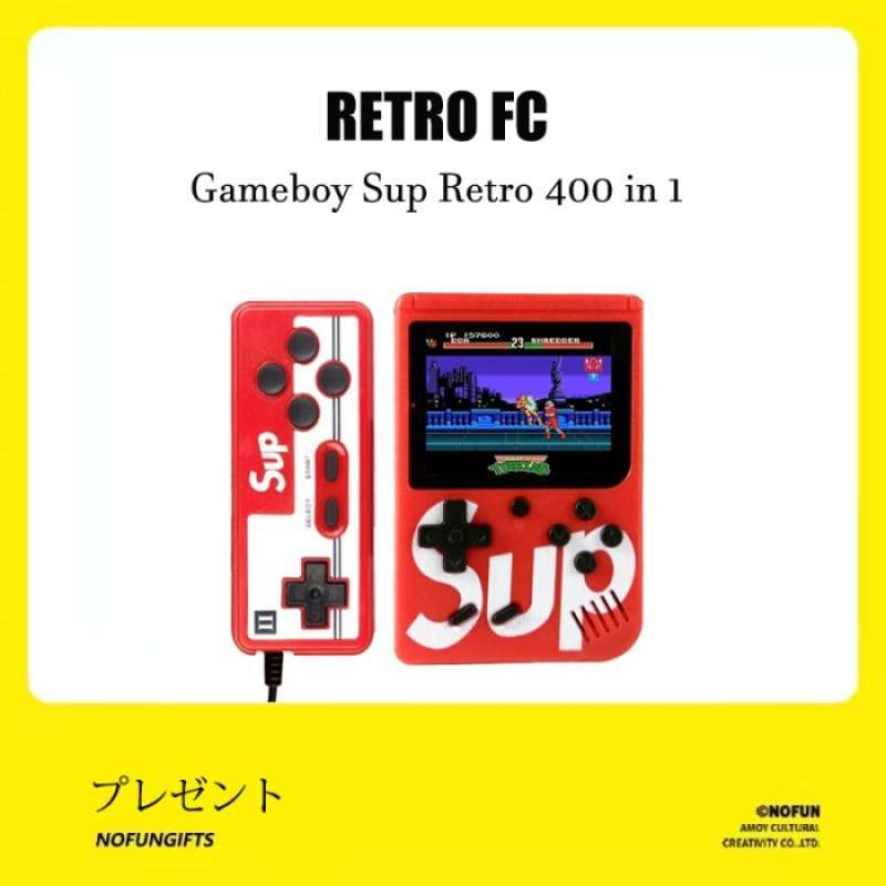 Jual Gameboy retro game 400 in 1 GameBoy Mini Portable 2 Player Hadiah ...