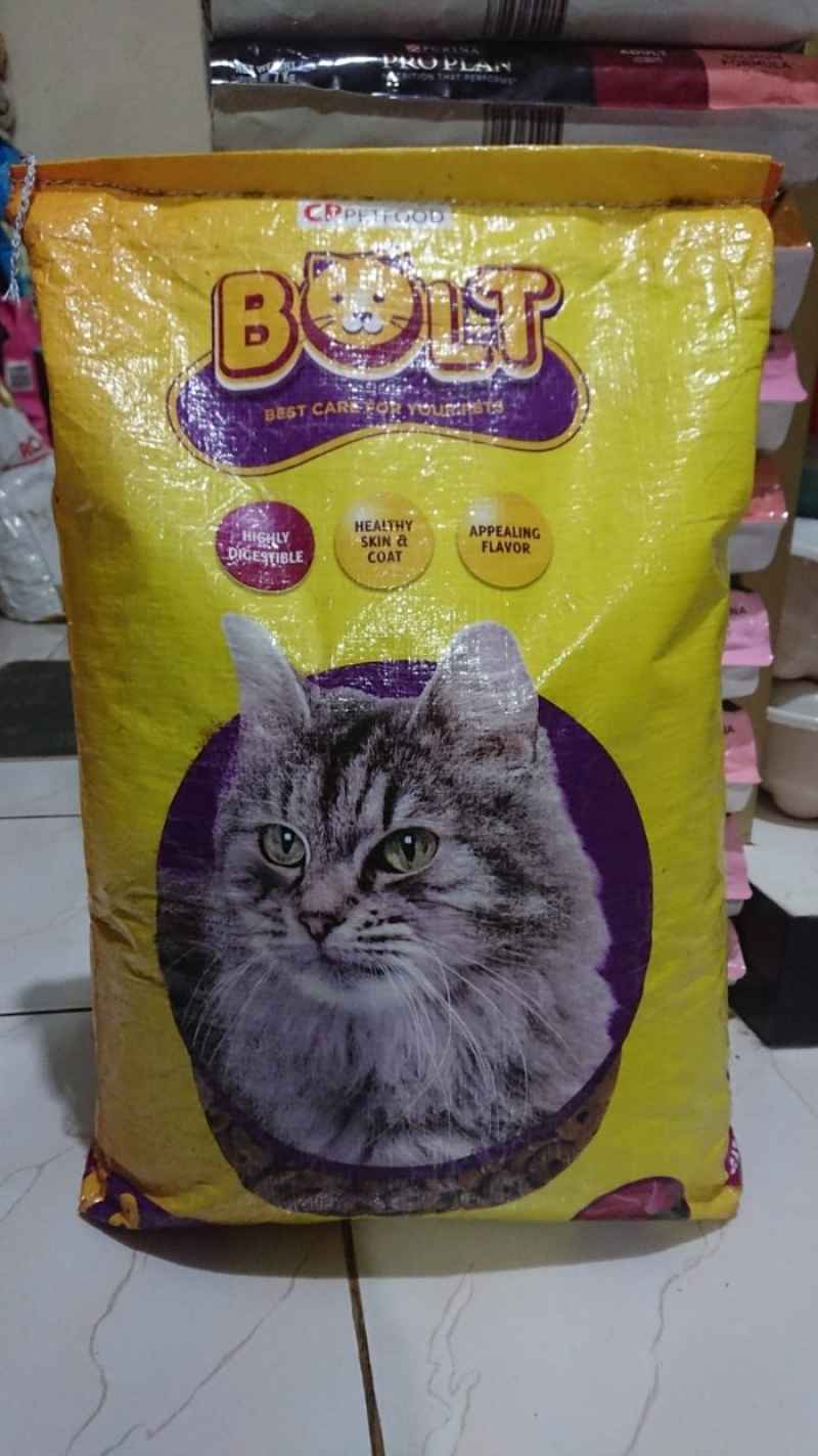 Promo BOLT CAT ADULT TUNA BENTUK DONAT 8KG KHUSUS GOJEK DAN GRAB Diskon ...