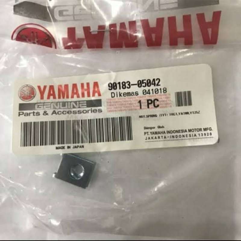 Jual Mur Klip Body Spring Motor Matic Yamaha Clip Baut Plat 90183-05807 ...