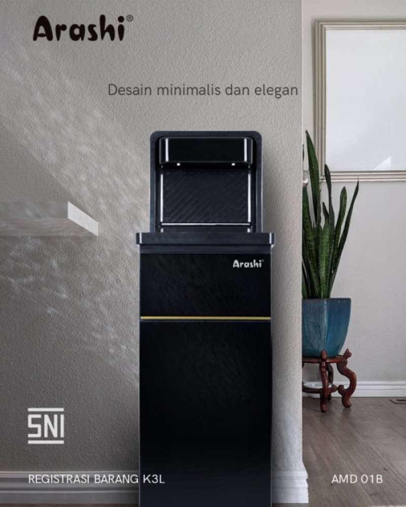 Jual Arashi Water Dispenser Multi Fungsi AMD 01B Dispenser Air Galon ...