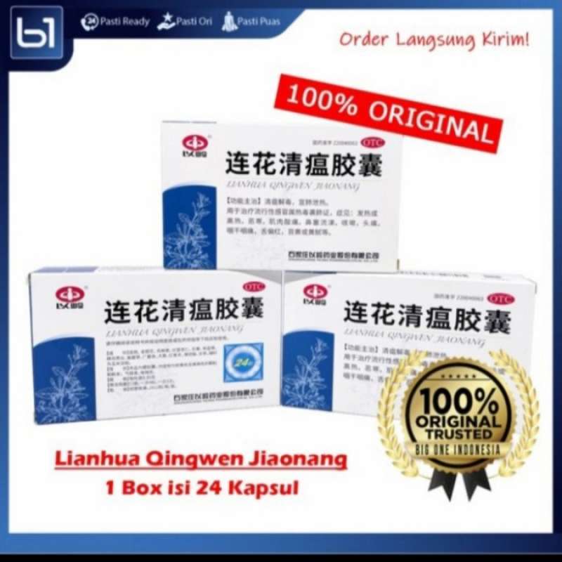 Promo Diskon Of The Month Linghua Qingwen Original Isi 24 Kapsul Ada ...