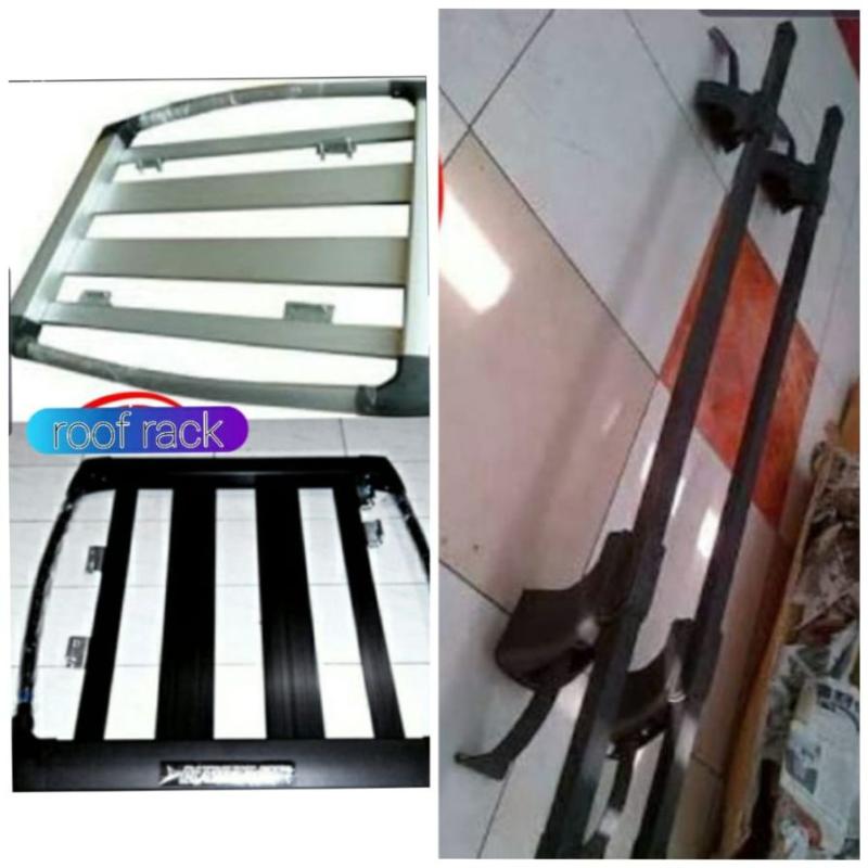 Jual Lembaran Variasi Paket Roof Rack & Cross Bar Model Jepit Roof Rail ...