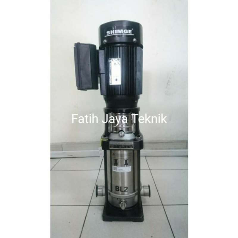 Jual Pompa Booster Multistage SHIMGE BL2 -18 3Hp 1Phase Vertical Multistage di Seller Fatih Jaya ...