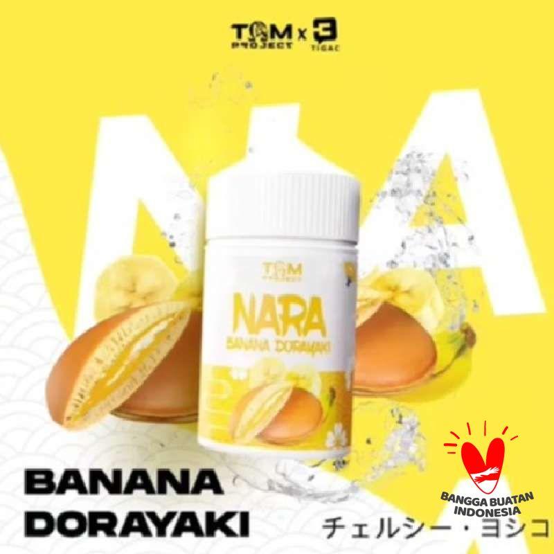 Jual Nara Banana Dorayaki 60ML by Tigac x Tom Project - Liquid Nara di ...