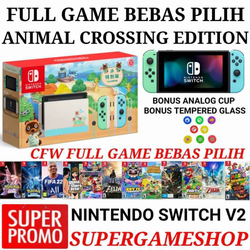 Jual Nintendo Switch Console Animal Crossing New Horizons Switch Full ...