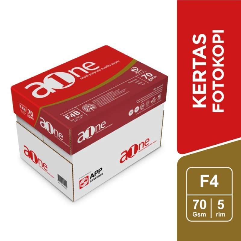 Jual Aone Kertas Hvs 70 Gsm F4 1 Boks 5 Rim Aone Pc 70 F4 Di Seller
