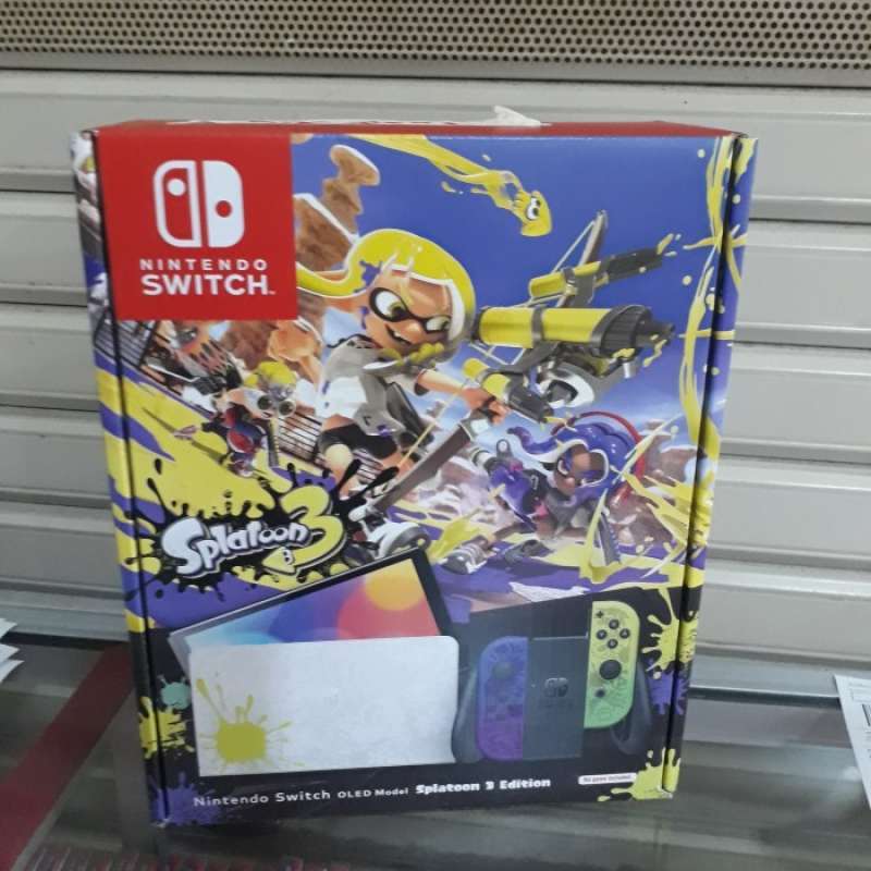 Promo nintendo switch oled console splatoon 3 limited edition Diskon 23 ...