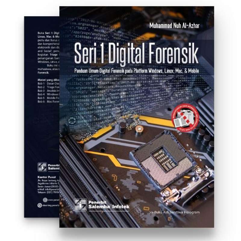 Jual Buku Digital Forensik 1 Panduan Umum Digital Forensik pada ...