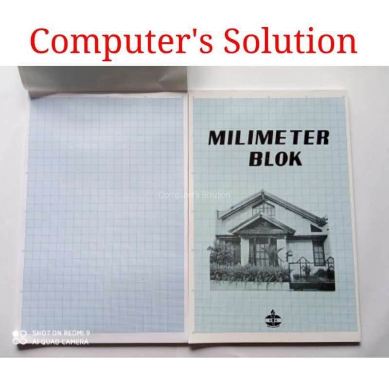 Jual Kertas Milimeter Blok Ukuran Folio Di Seller Computers Solution ...