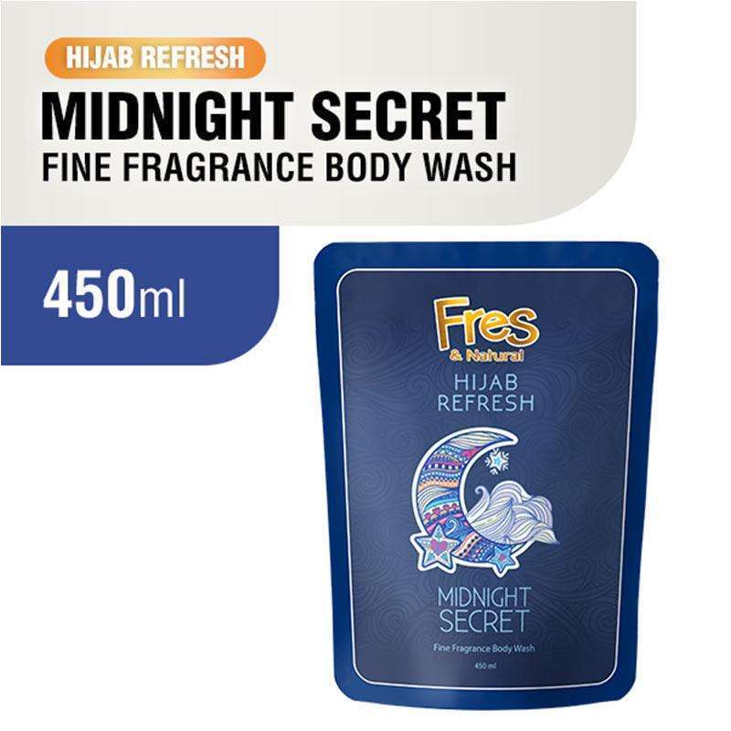 Jual FRES & NATURAL Midnight Secret Sabun Mandi [450 mL/ Refill] di ...