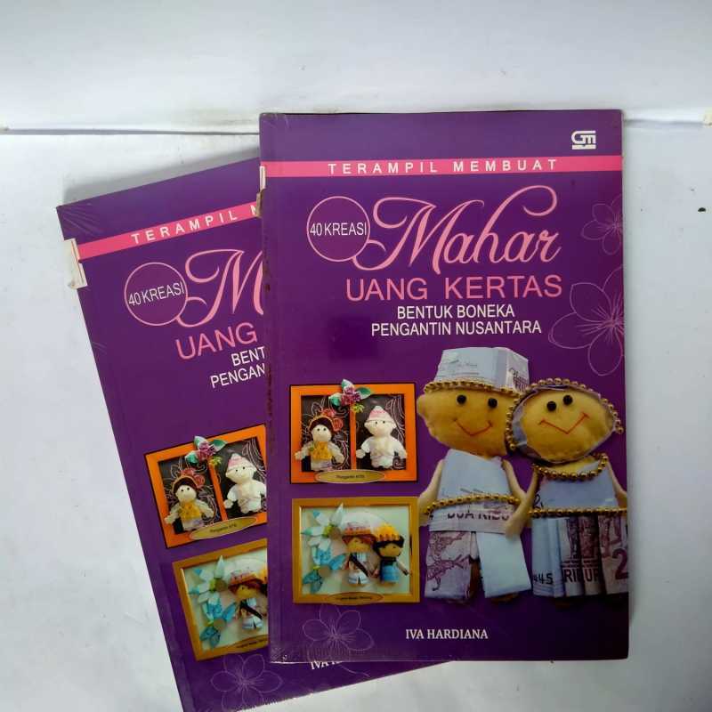Jual Terampil Membuat 40 Kreasi Mahar Uang Kertas Bentuk Boneka ...