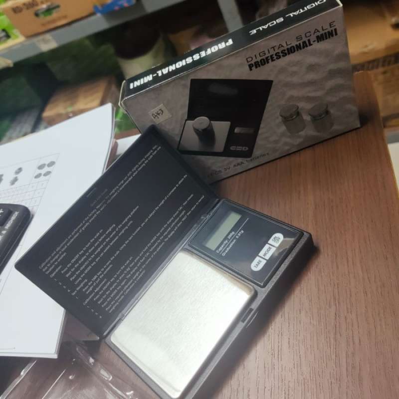 Promo Timbangan emas 200g SOJIKYO Mini digital scale pocket 200 gr x 0,01 gr - Multicolor Diskon ...