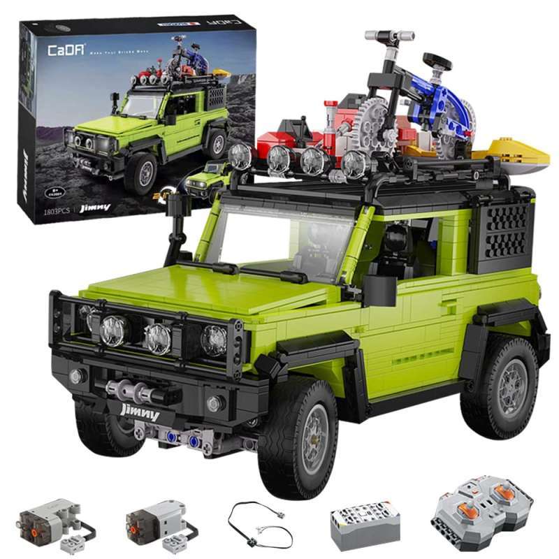 Promo Double E Cada Bricks Suzuki 2018 Jimny Sierra 1:12 C62001w Diskon ...