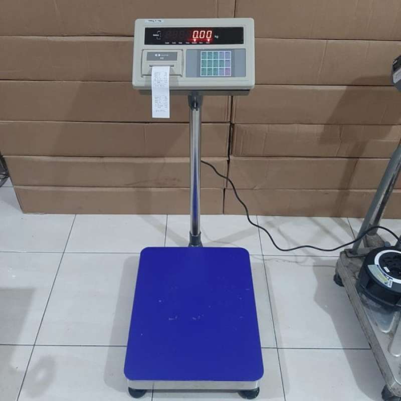 Jual Timbangan Duduk / Timbangan Printer / Timbangan Barang Printer 200 ...