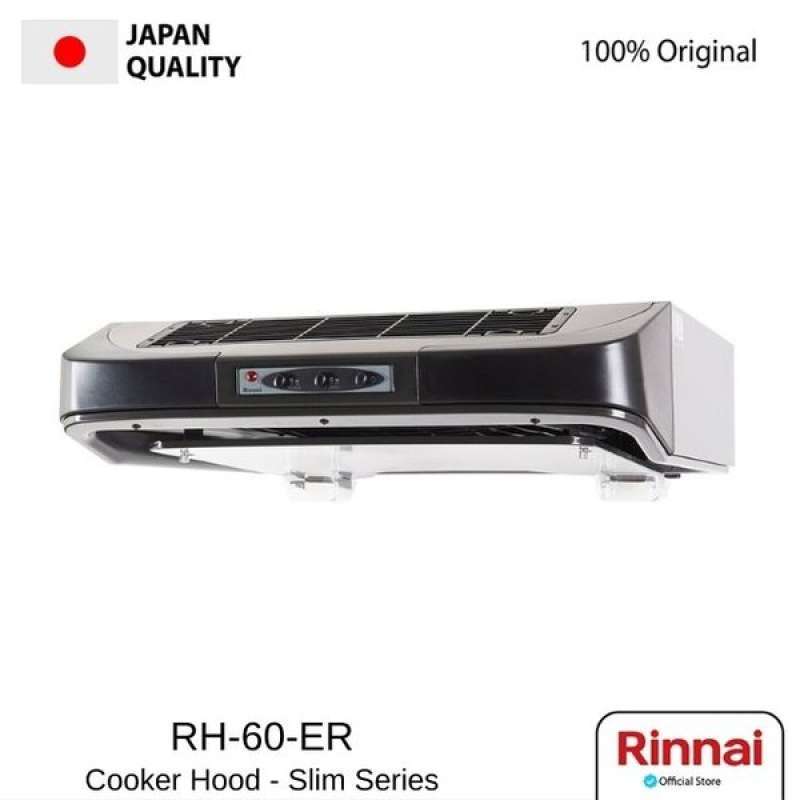 Jual Rinnai Cooker Hood Slim 60cm - Rh-60-erg Di Seller Jualelektronik ...