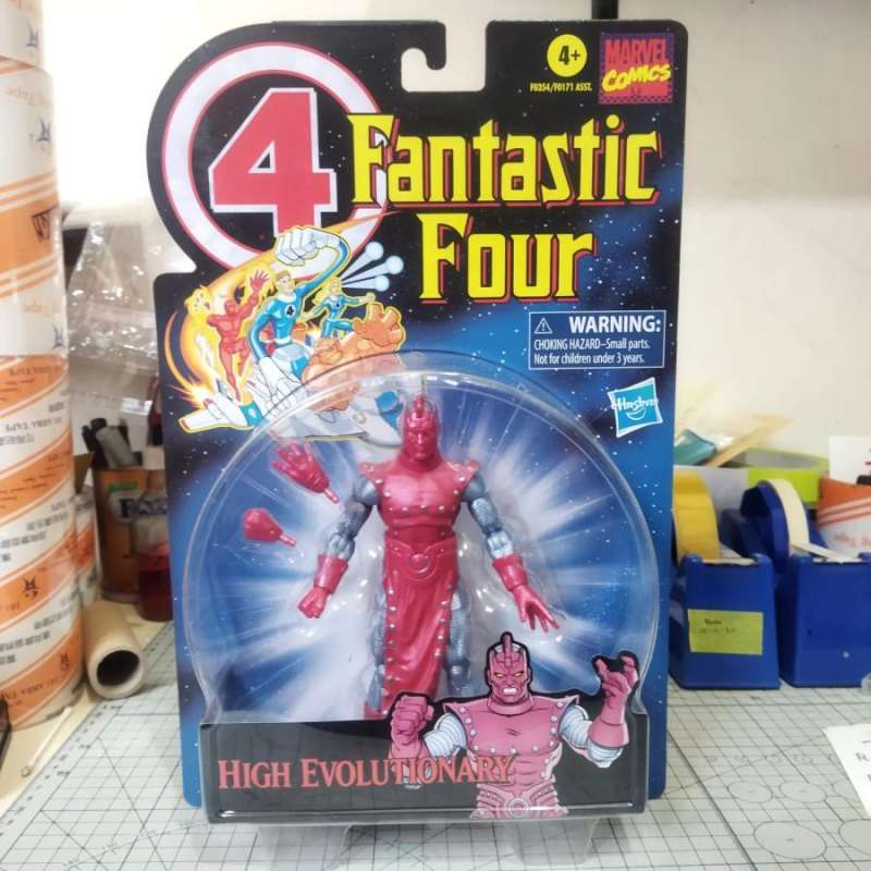 Jual Hasbro Marvel Legends Retro Fantastic Four 4 High Evolutionary ...