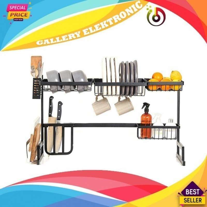 Promo Rak piring portable Rak cuci piring westafel portable 65cm ...