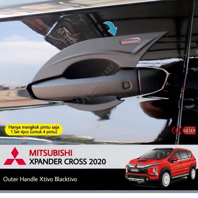 Jual JSL Outer Handle Xpander Cross 2022 Mangkok Pintu Xtivo Blacktivo di Seller GOLDEN KEY ACC ...