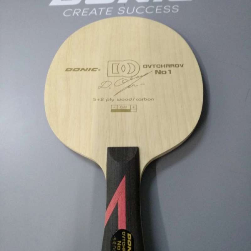 Jual Bat/bet pingpong tenis meja Donic Ovtcharov no 1 SENSO carbon blade di Seller olahragaku ...