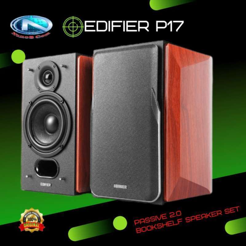 Jual Edifier P17 Passive 2.0 Bookshelf Speaker Set di Seller NanoS Com ...