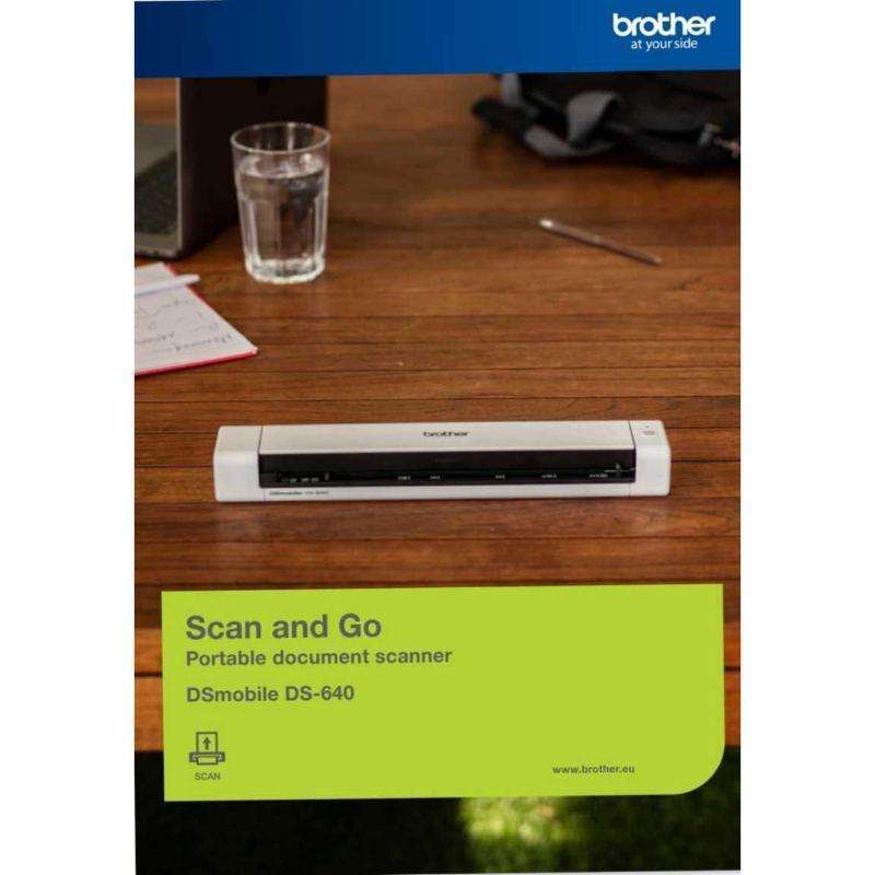Jual Brother Scanner Ds640 Portabel Compact Mobile Scanner Brother Ds ...