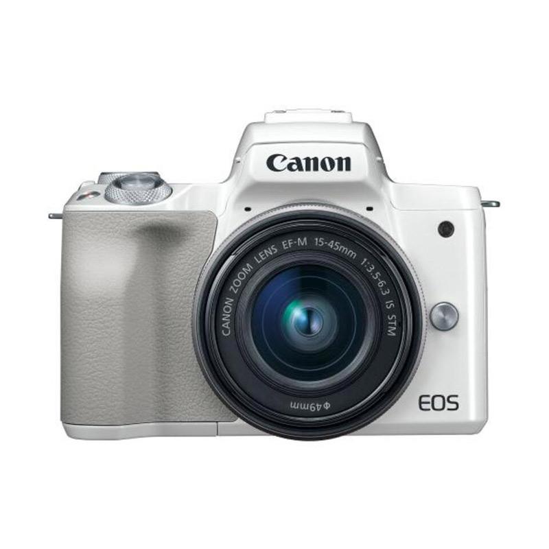 Jual Canon EOS M50 Kamera Mirrorless [Kit 15-45mm] - White di Seller ...