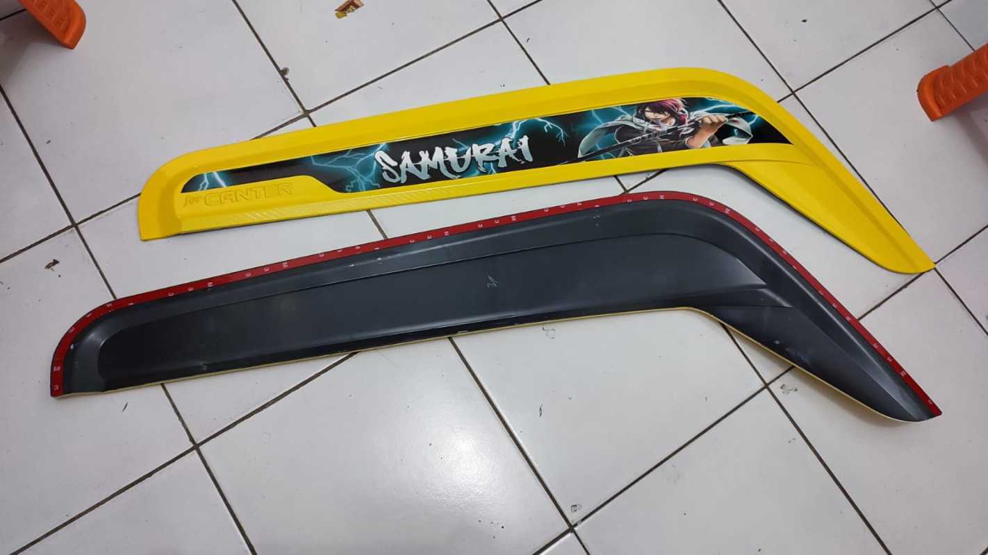 Jual Talang Air Mobil Canter Variasi Air Brush Model Lukis di Seller ...