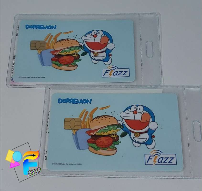 Jual Kartu Emoney Etoll Flazz Bca Gen 2 Edisi Doraemon Burger Di Seller ...