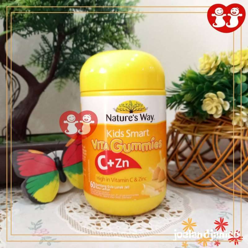 Jual Nature's Way Kids Smart Vita Gummies Vitamin C + Zinc BPOM di ...