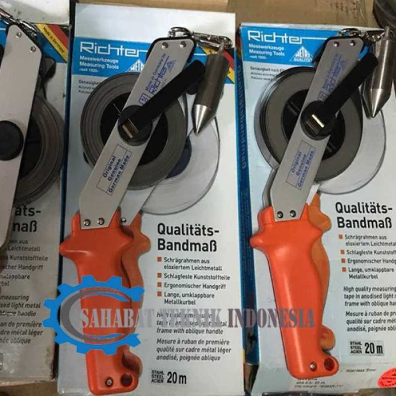 Promo Jual Oil Sounding TAPE RICHTER 20 Meter - Meteran Minyak Ritcher ...