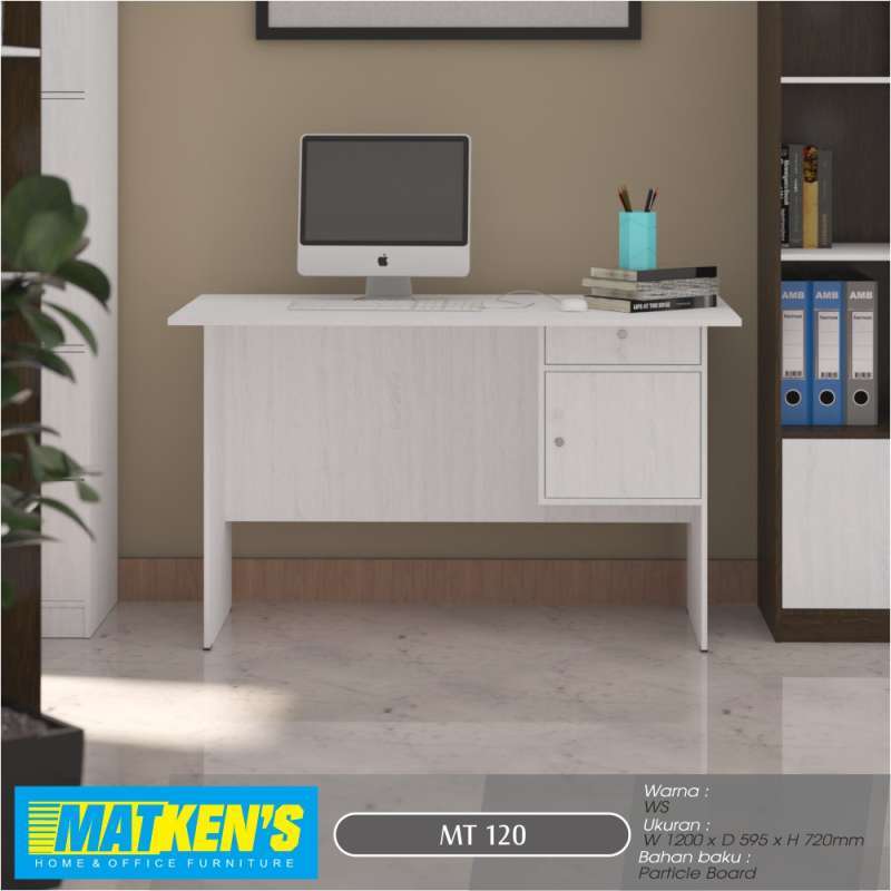 Promo Trenz Furniture - Meja Tulis Meja Kantor Meja Laptop Mt 120 ...