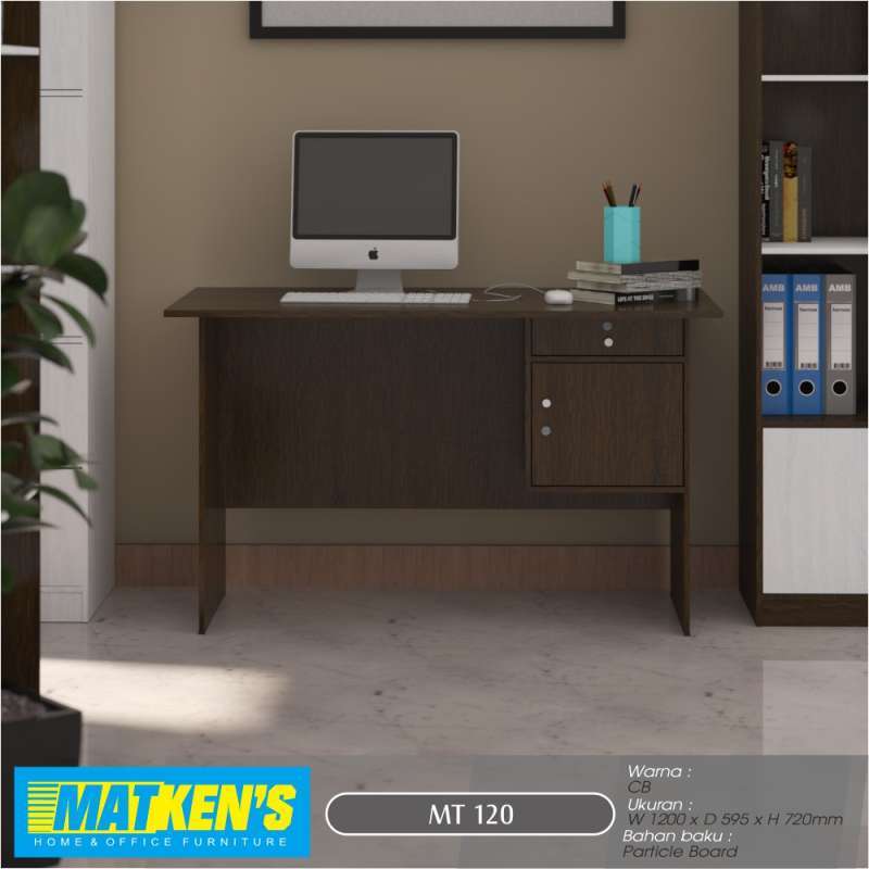 Promo Trenz Furniture - Meja Tulis Meja Kantor Meja Laptop Mt 120 ...