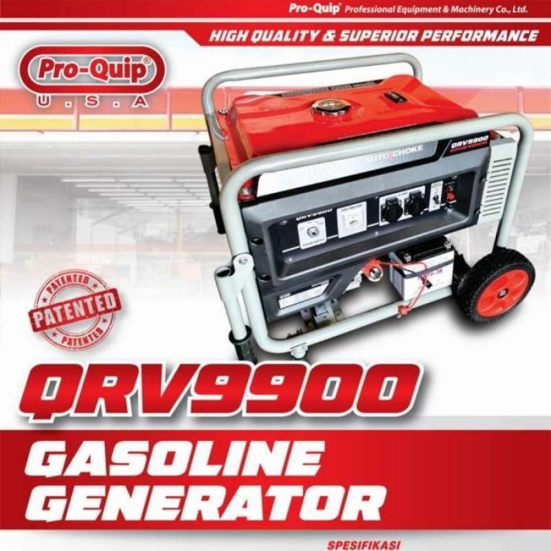 Jual Genset Generator Bensin 7500 Watt Proquip Qrv 9900 Engine ...