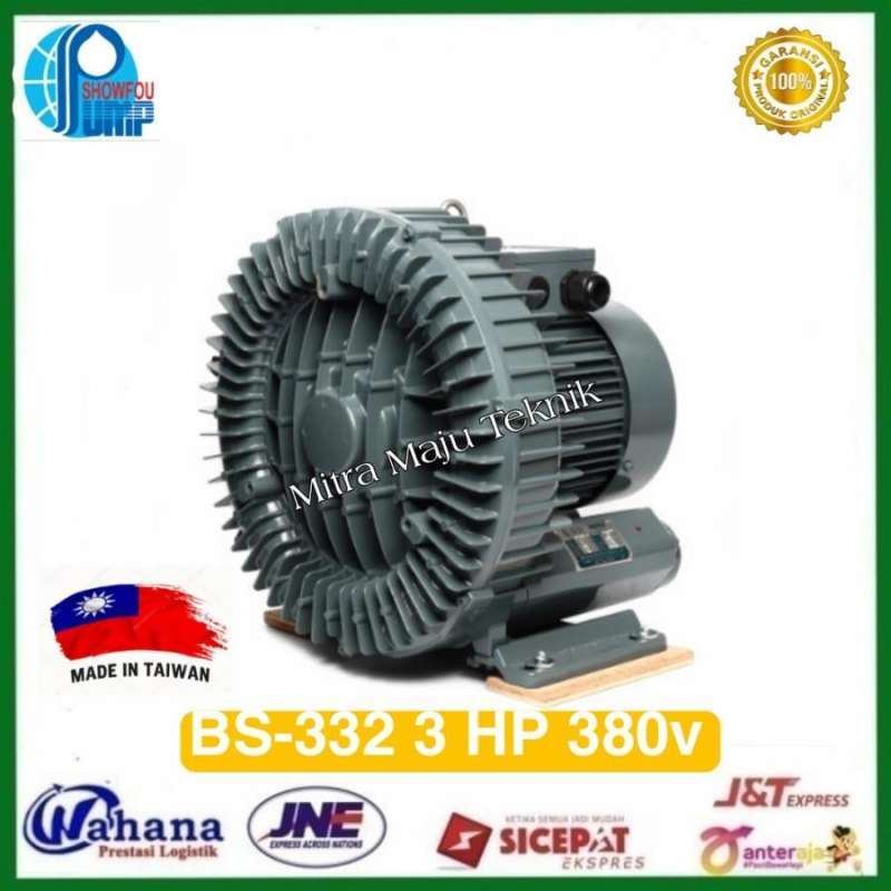 Jual Ring Blower Showfou BS-332 (3 HP) 380v Buat Stp Dan Tambak di ...
