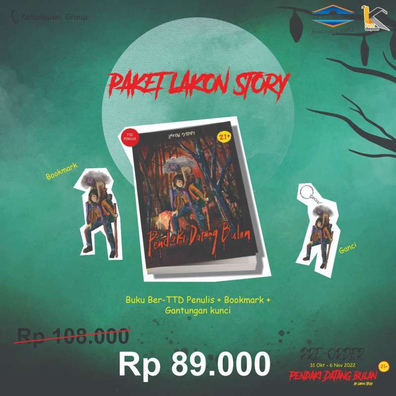Jual PRE ORDER PENDAKI DATANG BULAN By-Lakon Story di Seller Hutamedia ...
