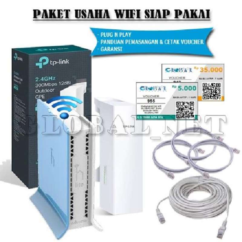 Jual Paket Usaha Wifi Hotspot Rt Rw Net Siap Pakai (tl Cpe220) - Login ...