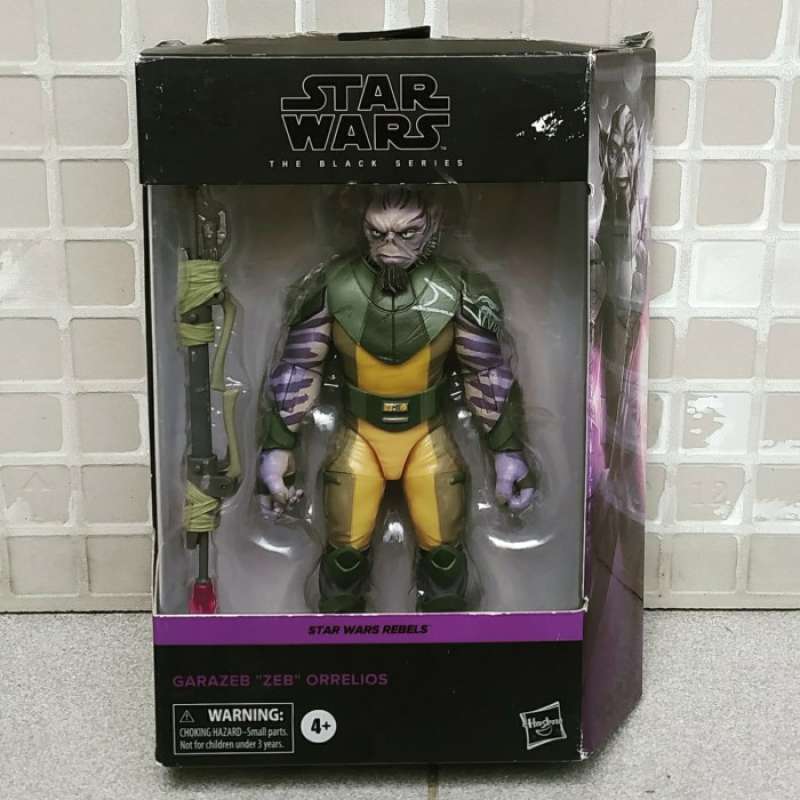 Promo HASBRO STAR WARS REBELS BLACK SERIES GARAZEB ZEB ORRELIOS DELUXE ...